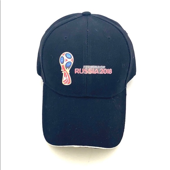 Fifa | Accessories | Authentic Black Fifa World Cup Russia 28 Hat ...